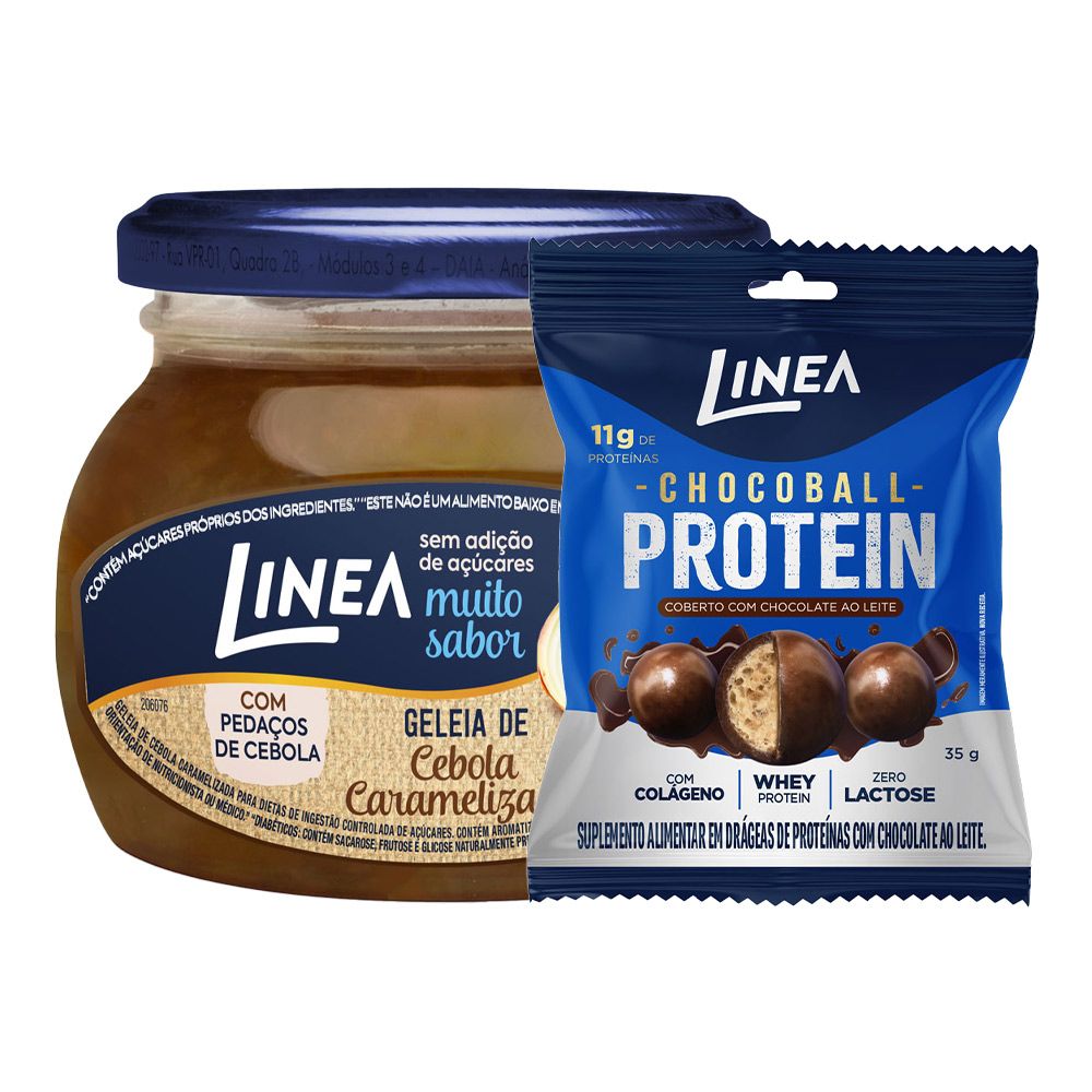 Kit Linha Linea: Geleia de Cebola e Chocoball Ao Leite